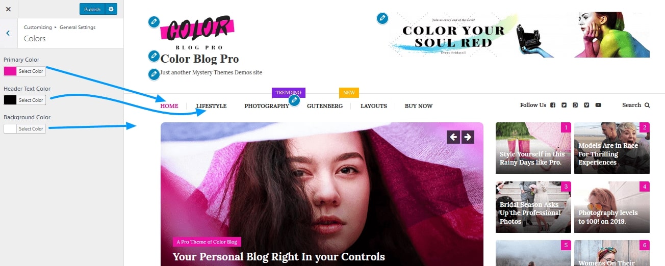 How to Configure Color in your Site? – Color Blog