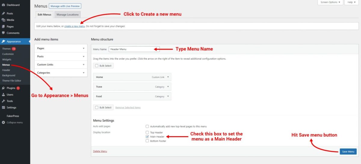 How to Access and Configure Menu Settings? – Newsfeed